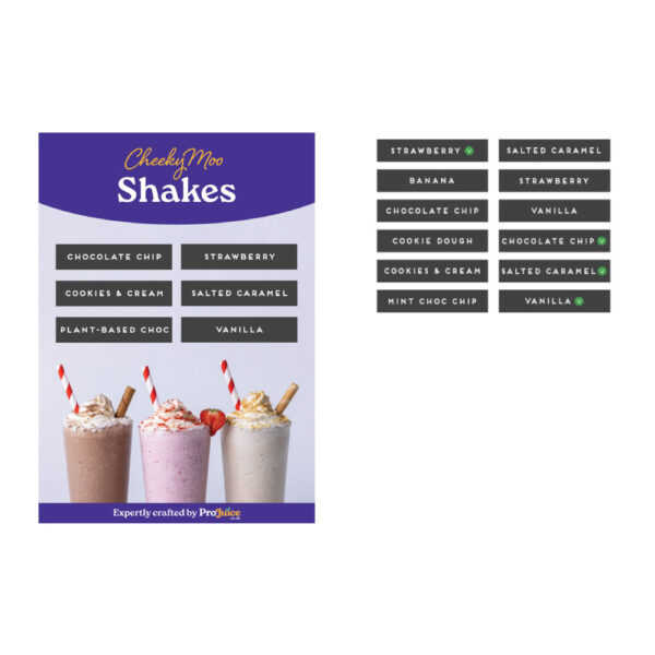 BANANA Fudge Milkshake - from Cheeky Moo Shakes