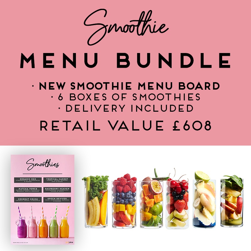 Shakes Menu Bundle - A2 Menu Board + Seasonal Shakes!