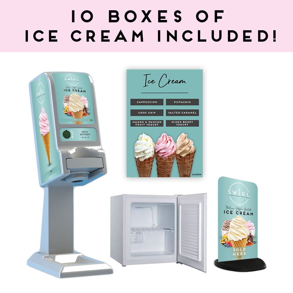 Gelato Ice Cream - Projuice Offer Easily Dispensable Gelato